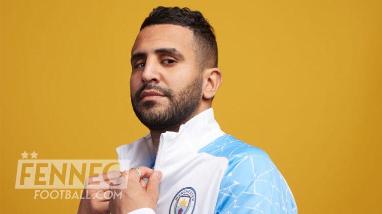 Mahrez enflamme la toile avec le nouveau maillot de Manchester City