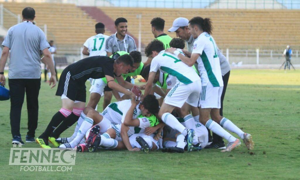 Équipe Nationale U20 : Adam Dougui fusille le gardien pleine lucarne et ...