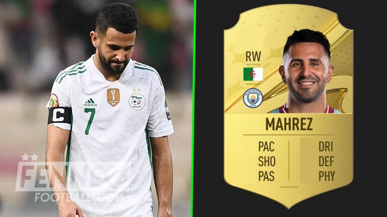 La nouvelle note Fifa de Mahrez connue : l'Algérien taclé