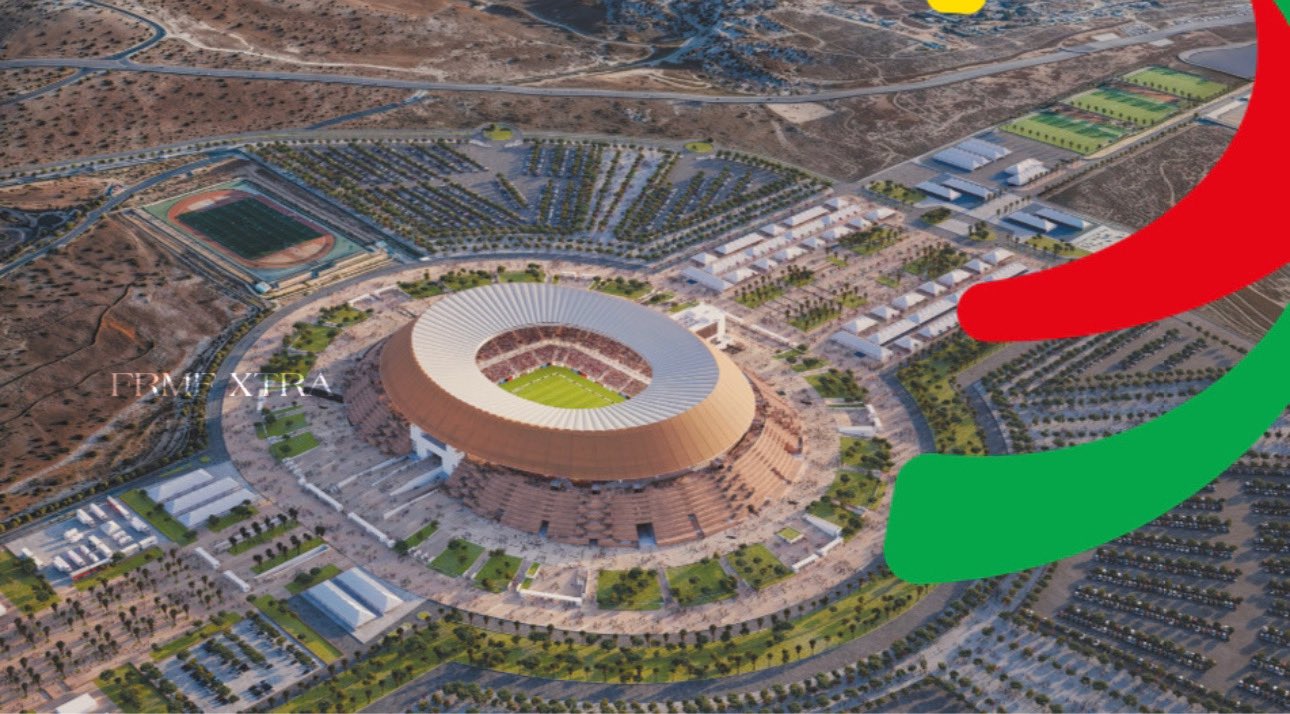 La maquette officiel du stade "Adrar" de 46,000 places dévoilé