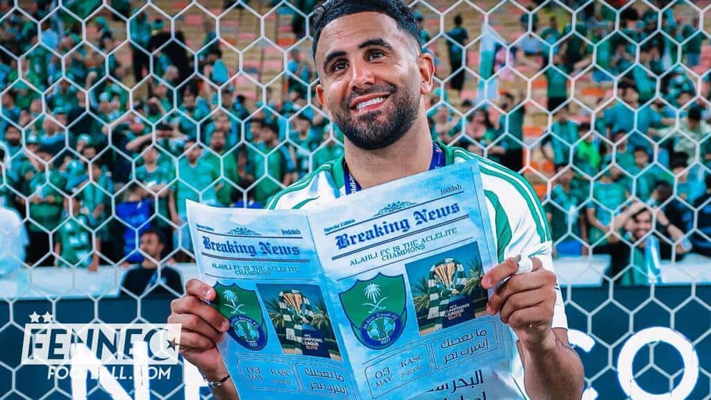 Champion d'Asie, Mahrez dévoile à présent sa dernière mission